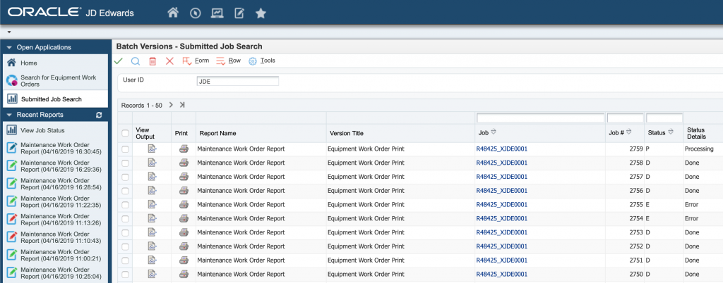 Printing in JDE CAM: What Does “Done” Mean? | STR Software
