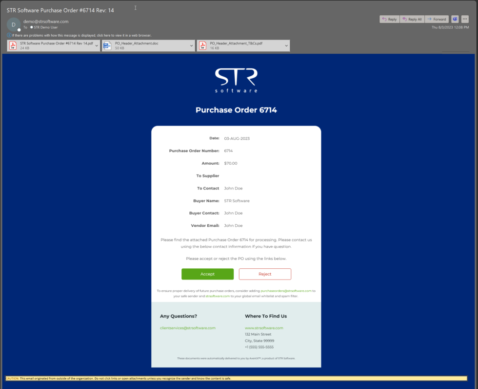 Unlock Automatic PO Acceptance in Oracle EBS | STR Software